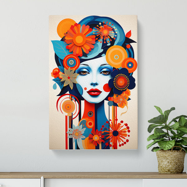 Marlow Home Co. Floral Constructivism No.2 - No Frame Art Prints ...